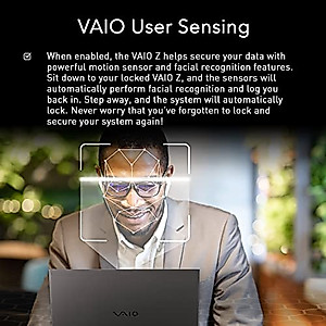 VAIO Z - Intel Core i7-11375H | 16GB Memory (RAM) | 2GB PCIe SSD | Windows 10 Pro | 14.0" Ultra HD 4K (3840x2160) Display | Signature Black