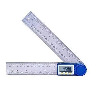 N/A 200mm Digital Angle Ruler Protractor Angle Finder Stainless Steel Inclinometer Goniometer Electronic Angle Measurement Tool