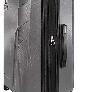 Samsonite Frontier Spinner Unisex Medium Black Polycarbonate Luggage Bag TSA Approved Q12009002