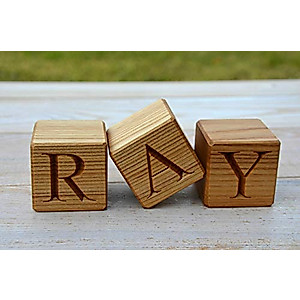 Personalized Wood Blocks - Personalized Baby Letter Blocks - Wood Letter Blocks - Custom Wood Blocks - Nursery Decor - Name Blocks