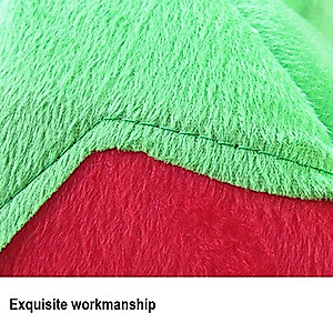 FLAdorepet Rabbit Guinea Pig Hamster House Bed Cute Small Animal Pet Winter Warm Squirrel Hedgehog Chinchilla House Cage Nest Hamster Accessories (9x9x10 Inch (Pack of 1), A-Red)