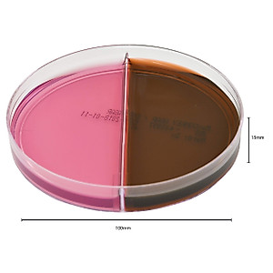 MacConkey/EMB (Eosin Methylene Blue) Agar, 15x100mm Biplate, Order by The Package of 10, by Hardy Diagnostics