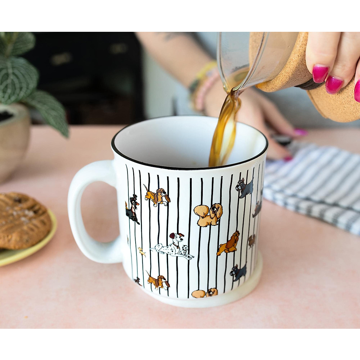 Disney Dogs Ceramic Camper Mug | Holds 20 Ounces