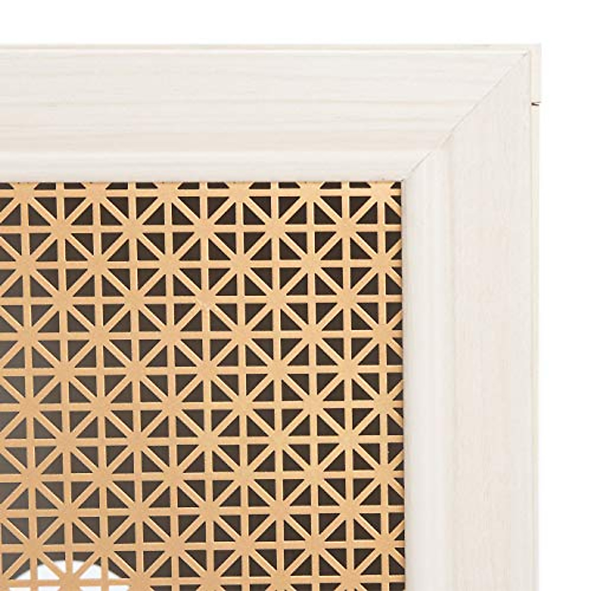 Safavieh Home Collection Piran White and Gold 4-Door 2-Shelf Media (65-inch Flat Screen) TV Stand