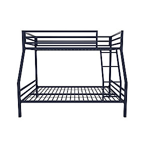 Novogratz 4146629N Maxwell Metal Bunk Bed, Twin over Full