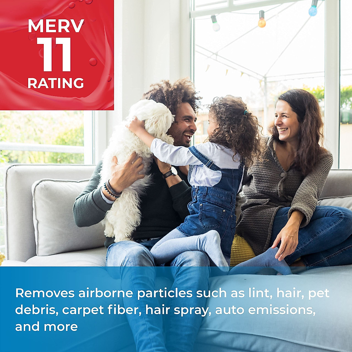 20x25x5 MERV 11 Trion Air Bear Supreme 2000 259112-102 Aftermarket Filters (2 Pack)