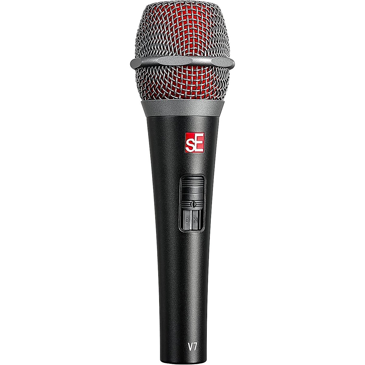 Briskdrop sE Electronics V7 Switch Supercardioid Dynamic Handheld Microphone - Bundle with 2 XLR Cables and 10 Cable Ties