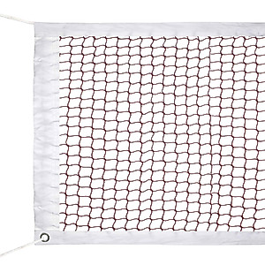 Glodwheat Badminton Net Sports Outdoor Indoor Fitness Badminton Pickleball Replacement Net for Backyard Beach Garden (20 FT x 2.5 FT)