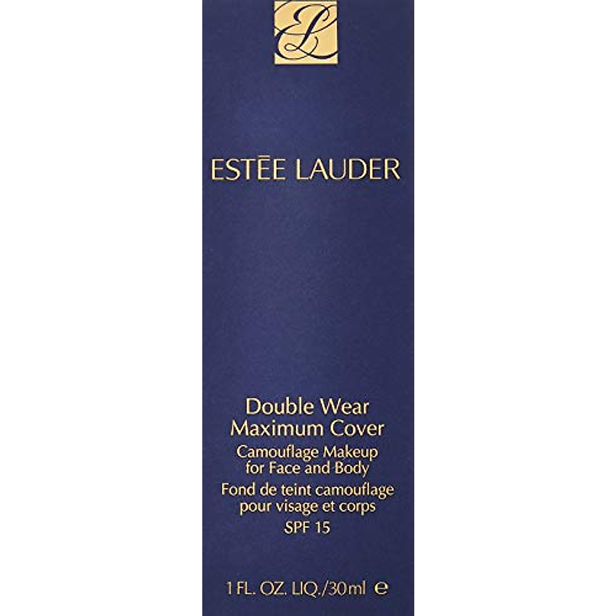 Estee Lauder Double Wear Maximum Cover Camouflage Makeup for Face and Body Broad Spectrum Liquid SPF 15/1.0 oz. 1n1 Ivory Nude