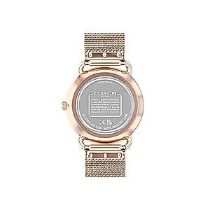 Coach Elliot Women's Watch | Elegant and Sophisticated Stles Combined | Premium Quality Timepiece for Everyday Wear | Water Resistant | (Model 14504209)