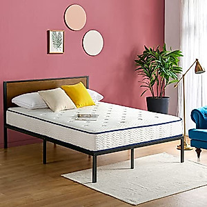 Olee Sleep 9 Inch Breeze Gel Infused Memory Foam Innerspring Mattress, Mattress In a Box, CertiPUR-US Certified, King