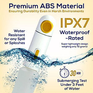 Portable Bidet | Bidet Buddy™ LuxeJet | High Pressure | Travel Bidet | 350ML Portable Bidet for Travel | Handheld Bidet | Rechargeable Electric Portable Bidet for Women/Men | Postpartum Essentials