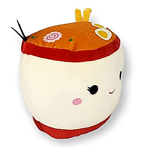 SQUISHMALLOWS KellyToy 8 inch (20cm) Foodie Squad - Raisy The Ramen Noodle