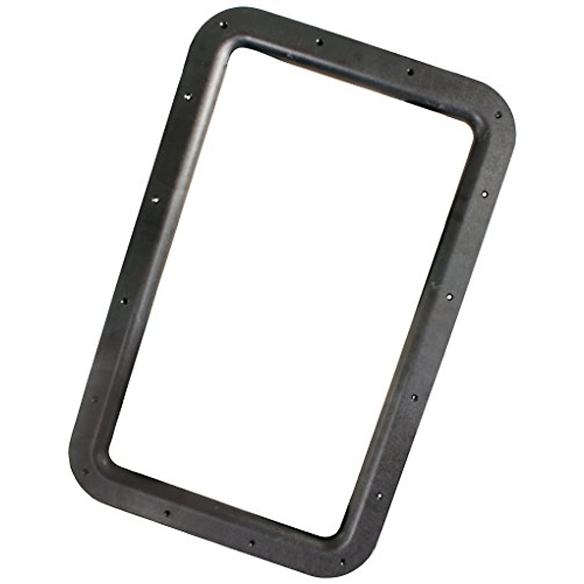 JR Products 11021 Black RV Deluxe Entry Door Window Frame