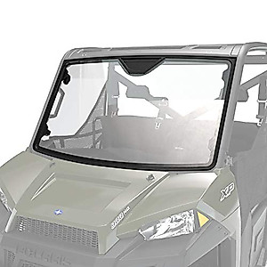 Polaris Lock & Ride Full Glass Windshield - Clear