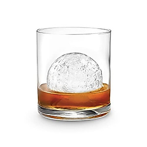 Tovolo Golf Ball Ice Molds, Set of 2 Golf Ball-Shaped Ice Sphere Molds, Stackable Sports Ice Molds, Sports-Themed Ice Makers, Giftable Sports Whiskey Ice Ball Molds, BPA-Free & Dishwasher-Safe