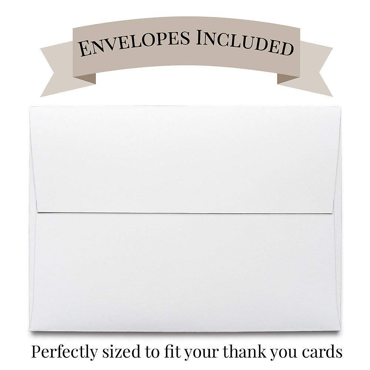 Cute & Colorful Monsters Thank You Notes for Kids, Ten 4" x 5.5" Fill In The Blank Cards with 10 White Envelopes by AmandaCreation