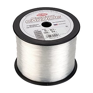 Berkley ProSpec® Chrome, Hi-Vis Yellow, 16lb | 7.2kg, 1000yd | 914m Monofilament Fishing Line, Suitable for Saltwater Environments