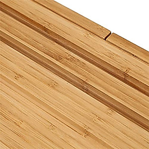 YEBDD Adjustable Bathtub Tray Bathroom Organizer Expandable Sides Holder for Book Glass Towel