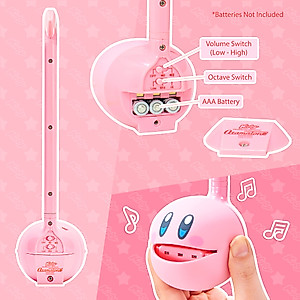 Otamatone Electronic Musical Instrument Portable Synthesizer Kirby Regular + Melody 2 Piece Bundle