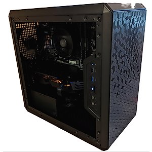 Gaming Computer Geforce RTX 3060 Desktop Gaming PC 8 Core with AMD RYZEN CPU 4.6 Ghz 32GB RAM 1TB SSD NVME Plug and Play Tower PC Windows 10 Pro