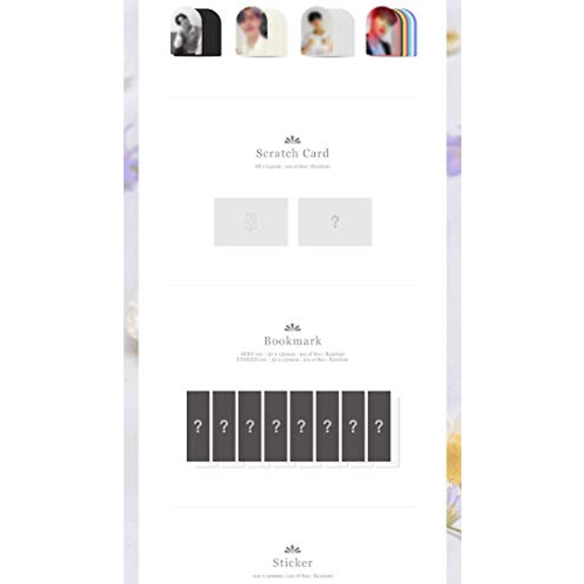 Pentagon WE:TH 10th Mini Album Seen Version CD+132p Booklet+Envelope+Lyric Paper+1p PhotoCard+1p Scratch Card+1p Bookmark+1p Sticker+Message PhotoCard SET+Tracking Kpop Sealed