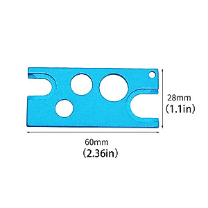 Essential Oils Opener Key Tool Set (Multi-Colored) The Perfect Opener and Remover Accessory for Roller Balls and Caps on Most Bottles,Universal Metal Key Tool Opener and Remover (Pink)