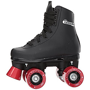 Chicago Boys Rink Roller Skate - Black Youth Quad Skates - Size 4