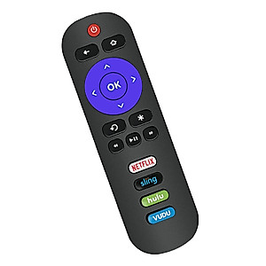 Remote Control Replacement for JVC Roku TV LT-32MAW388 LT-40MAB588 LT-43MAW588 LT-49MAW598 LT-50MAW595 LT-65MAW595
