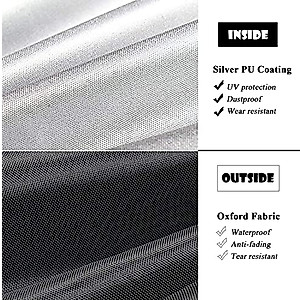 Onlyme Patio Furniture Covers Waterproof, 73 in Round Patio Table Cover, All Season Available Patio Covers for Outdoor Furniture