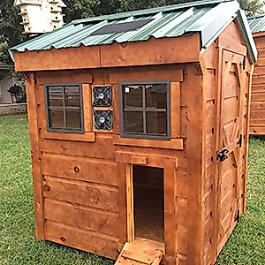 Solar Panel Fan Kit, AntPay 10W Weatherproof Dual Fan with 11Ft/3.5m Cable for Small Chicken Coops, Outside, Greenhouses, Sheds,Pet Houses, Window Exhaust