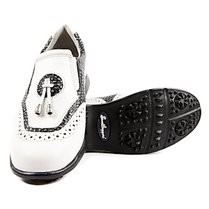 Sandbaggers Madison II Women's Golf Shoes (Black, 5)