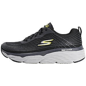Skechers Men's Max Cushioning Elite-Performance Sneaker Black/Charcoal 8