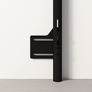 Nathan James Aspen Metal Boucle Fabric Wrapped Headboard, King, White/Gunmetal