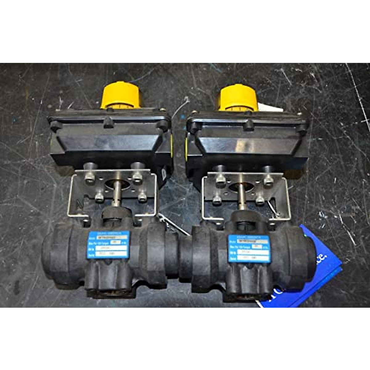 Asahi BP79M2PSNST Air-Spring Actuator w/Westlock Accutrak Dual Display Monitor