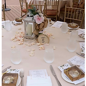 Rainbow Pana Wooden Table Numbers, 1-20 Wedding Table Numbers, Table Numbers 1-20 Perfect for Centerpiece, Wedding Reception, Decoration, Party, Anniversary