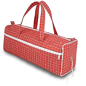 Prym Dachshund Needlework Bag & Organizer Travel Bag, Coral