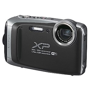 Fujifilm FinePix XP135 Rugged Waterproof Digital Action Camera/Camcorder - Black