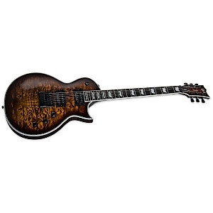 ESP LTD EC-1000 Evertune Electric Guitar, Dark Brown Sunburst
