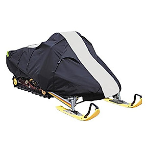 600D Snowmobile Travel and Storage Cover Compatible for 2007-2008 Model Year Polaris 550 LX Sleds. Slush and Mud Protection