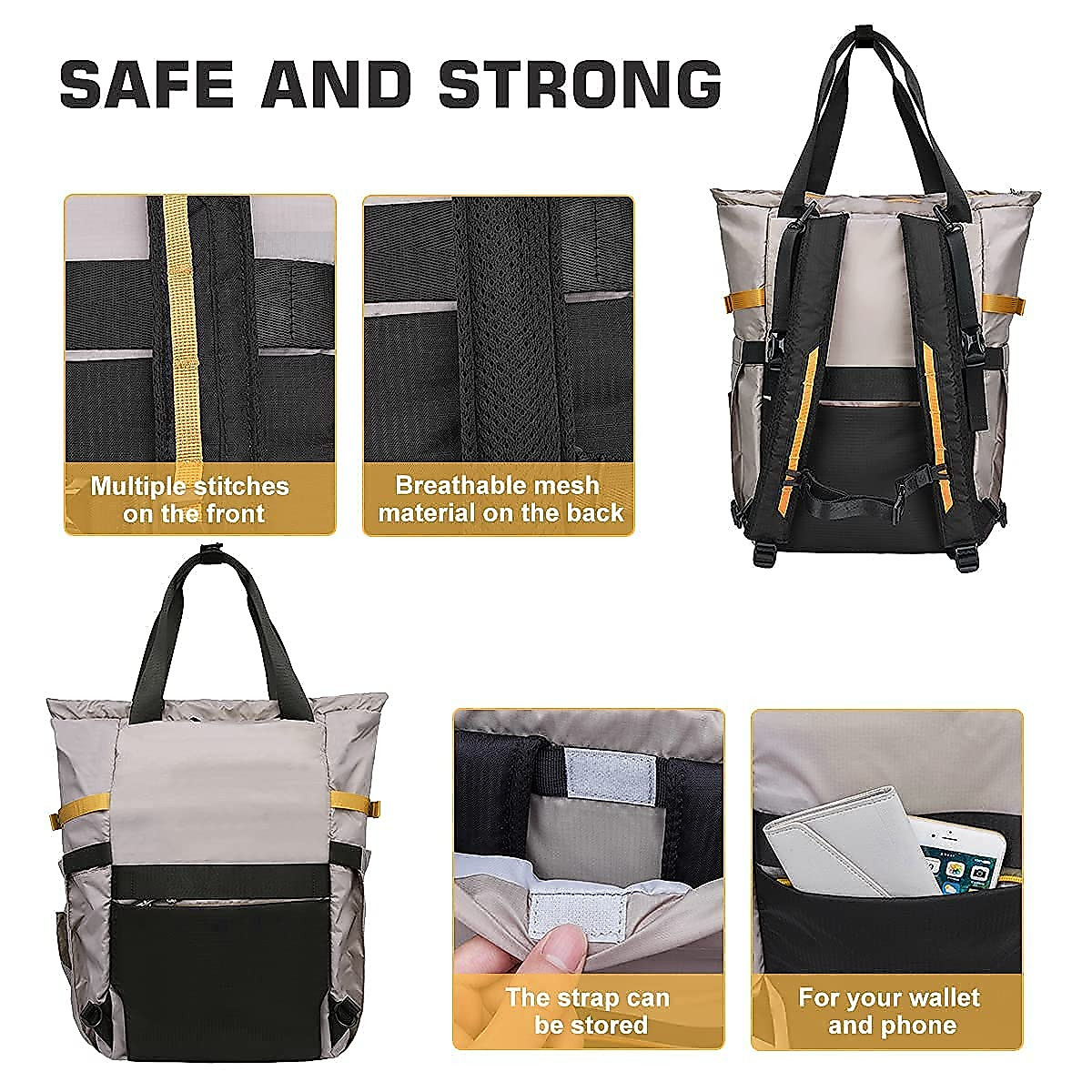 Diaper Bag Backpack,Baby Bag with Portable Changing Pad Insulated Pockets Waterproof Diaper Bag Tote for Mom Dad Women Boy Girl Stroller Diaper Backpack,Mommy Bag Large Capacity Nappy Bag Beige