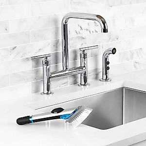 OXO SteeL Soap Dispensing Dish Brush 10 In