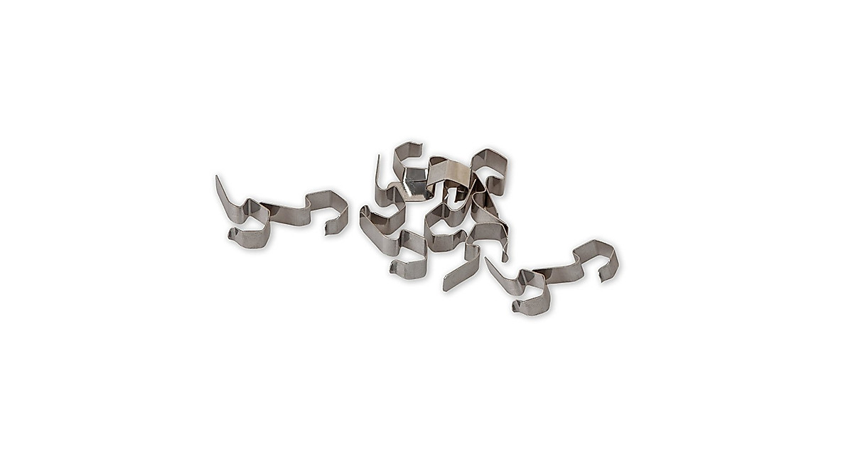 12 Weck Jar Stainless Steel Clips for Home Canning