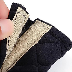 FANTIA 2 PCS Car Seat Belt Pads Cover, Seat Belt Shoulder Strap Covers Protector to Release Stress to Your Neck and Shoulder for a Safety Driving (Black)