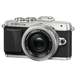 OM SYSTEM OLYMPUS E-PL7 16MP Mirrorless Digital Camera with 3-Inch LCD with 14-42mm IIR L