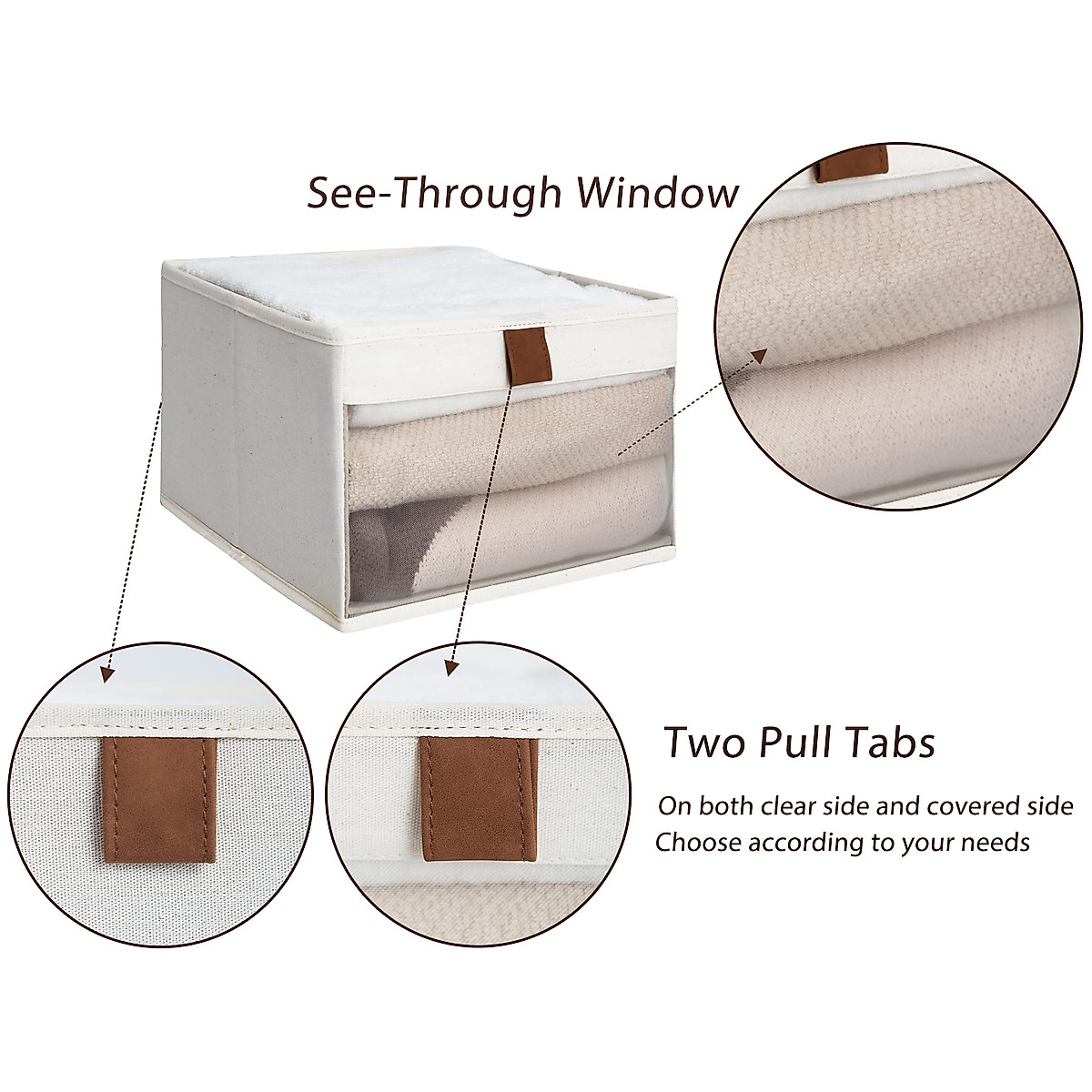 StorageWorks Closet Storage Bins and