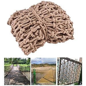 Door & Stair Baby Gates Protective Net Woven Child Pet Cat Safety Net Netting Fence Nylon Anti-Fall Indoor Outdoor Banister Railing Mesh Guard for Balcony Window Stairs (Size : 1 * 1M(3 * 3Ft))