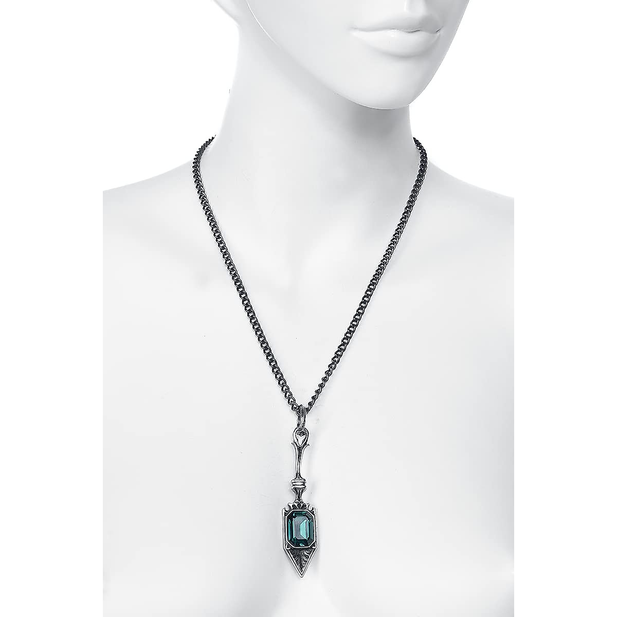 Alchemy Gothic Sucre Vert Absinthe Spoon Pendant w/Necklace [Jewelry] Alchem.