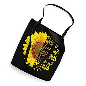 In a world full of grandmas be Nonna Sunflower Tote Bag