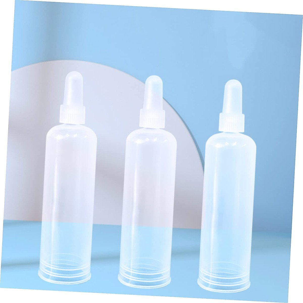 Beavorty 50pcs Ampoule set plastic ampule tips replacement ampule tips ampule dispensing tips applicator tips caps plastic bottle cutter ampule applicator tips bottle tips mini box cover